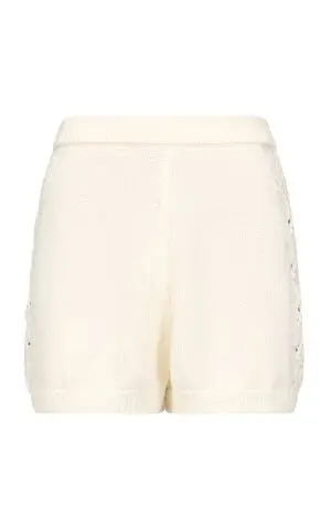 Loulou De Saison Knit Cotton Shorts