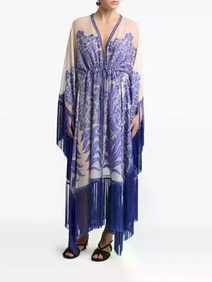Etro Patterned-jacquard Kaftan