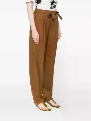 Max Mara Virgin Wool Straight-leg Trousers