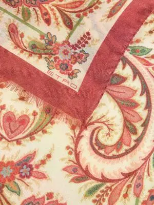 Etro Paisley-print Scarf - Neutrals