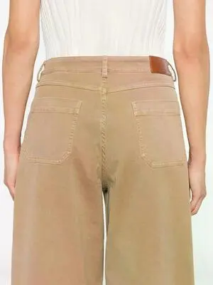 Moncler Wide Leg Worker Jeans