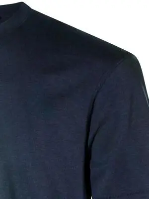 TOM FORD Crew-neck Short-sleeve T-shirt - Blue