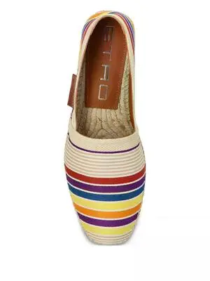Etro Striped Espadrilles