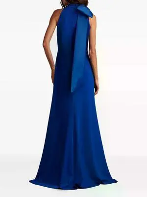 Tadashi Shoji Halterneck Maxi Dress