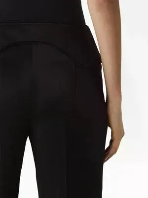 TOM FORD Pressed-crease Tapered-leg Trousers