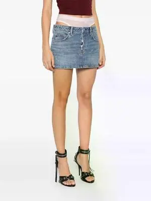 Alexander Wang Mini Denim Skirt
