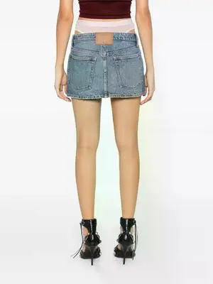 Alexander Wang Mini Denim Skirt