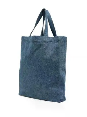 A.p.c. Logo-print Denim Tote Bag