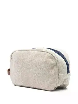 MC2 SAINT BARTH Embroidered Logo Make-up Bag