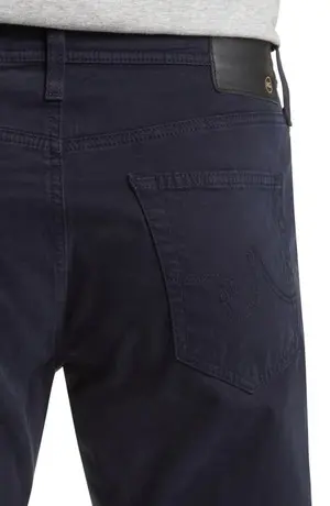Ag Everett Slim Straight-leg Pants - Deep Navy