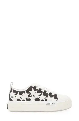 Amiri Stars Court Platform Sneakers - Black