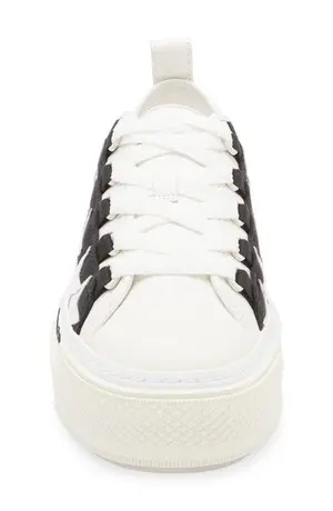 Amiri Stars Court Platform Sneakers - Black