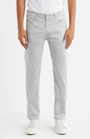 Ag Tellis Slim Fit Twill Pants - Fossil Grey