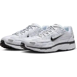 Nike P-6000 Sneaker White/ Black/ Metallic Silver