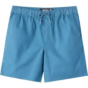 MOUNTAIN KHAKIS Stretch Poplin Deck Short - Blue Ridge