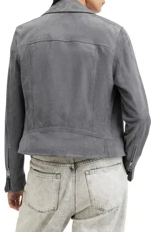 ALLSAINTS Dalby Suede Moto Jacket