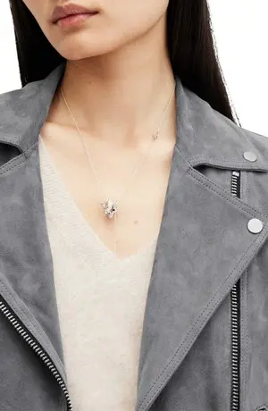 ALLSAINTS Dalby Suede Moto Jacket