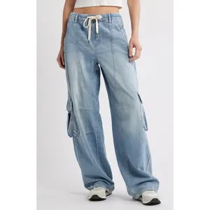 HIDDEN JEANS Cargo Barrel Jeans