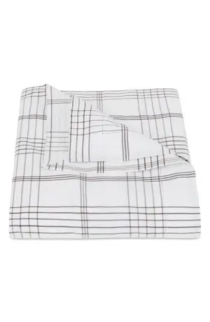 MATOUK August Plaid Duvet Cover - Sable