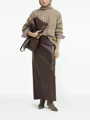 Brunello Cucinelli Cable-knit Jumper With Sequin Embellishment