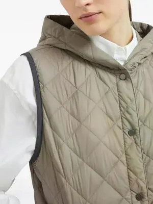 Brunello Cucinelli Quilted Gilet - Neutrals