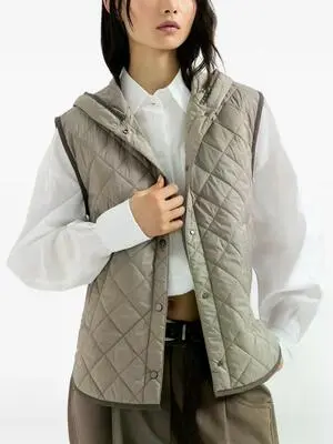 Brunello Cucinelli Quilted Gilet - Neutrals