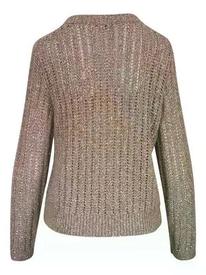 Brunello Cucinelli Sequin-embellished Sweater