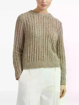 Brunello Cucinelli Sequin-embellished Sweater