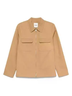 Sandro Cotton Long-sleeve Overshirt