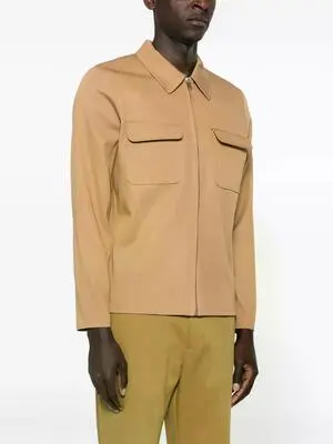 Sandro Cotton Long-sleeve Overshirt