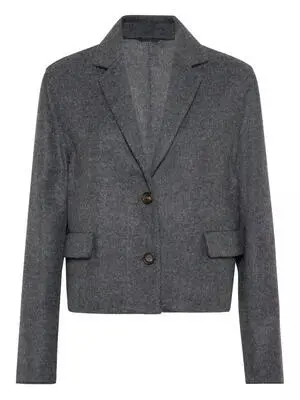 Brunello Cucinelli Cropped Blazer