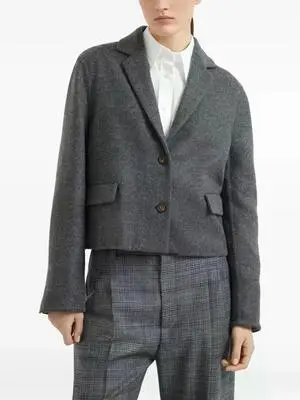 Brunello Cucinelli Cropped Blazer