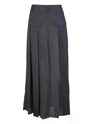 Brunello Cucinelli Pleated Maxi Skirt