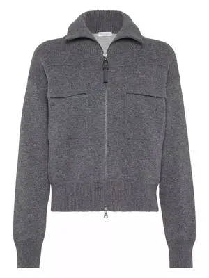 Brunello Cucinelli Double-knit Cardigan