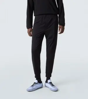 Prada Technical Cotton-blend Slim Pants