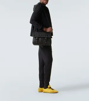 Prada Re-nylon Messenger Bag - Black