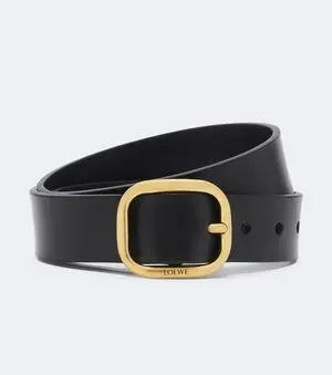 Loewe Leather Belt - Black