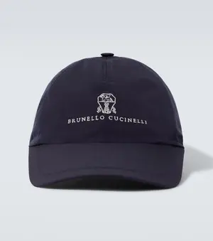 Brunello Cucinelli Logo Baseball Cap