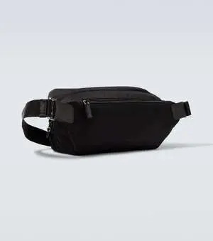 Prada Re-nylon And Leather-trimmed Shoulder Bag