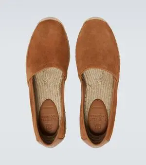 Brunello Cucinelli Suede Espadrilles - Brown