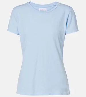 Velvet By Graham & Spencer Odelia Cotton T-shirt - Blue