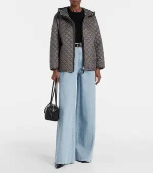 Max Mara The Cube Leo Quilted Jacket - Grey