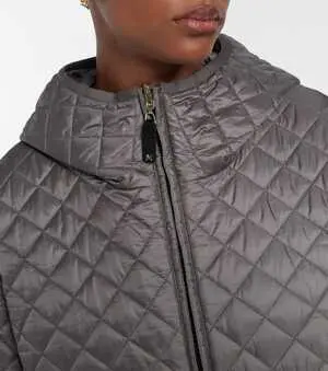 Max Mara The Cube Leo Quilted Jacket - Grey