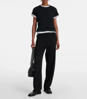 LESET Margo Set Of 3 Cotton Jersey T-shirts