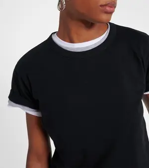 LESET Margo Set Of 3 Cotton Jersey T-shirts