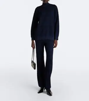 Missoni Zigzag High-rise Flared Pants - Blue