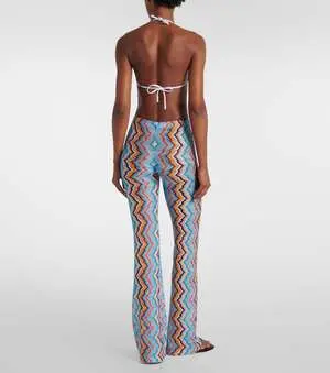 Missoni Zigzag High-rise Flared Pants - Multicoloured