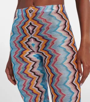 Missoni Zigzag High-rise Flared Pants - Multicoloured