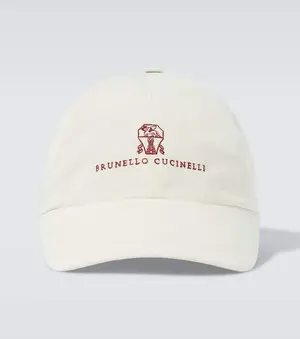 Brunello Cucinelli Embroidered Hats For Men