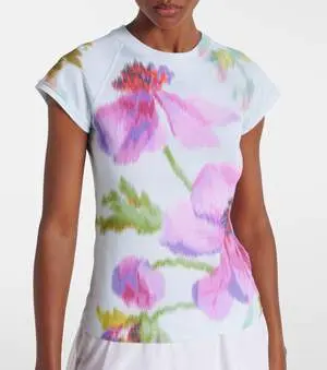 Loewe Floral Cotton-blend T-shirt